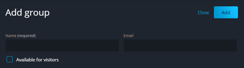 Creating cardholder groups